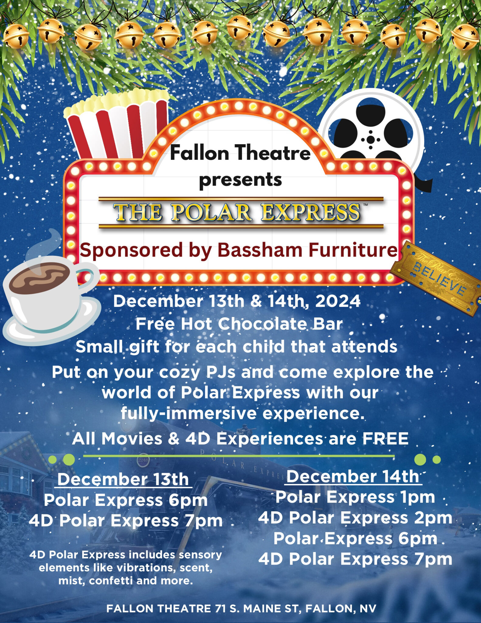 March Schedule! - The Fallon Theatre